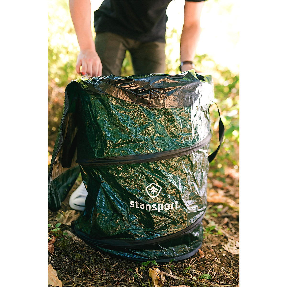 Stansport Collapsible Trash Can (877)