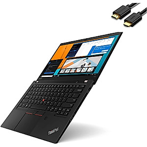 Lenovo ThinkPad T490 14 HD Notebook - Intel Core i7 (8th Gen) i7-8665U Quad-core 1.90 GHz - 16 GB RAM - 256 GB SSD - Black - Windows 10 Pro (Renewed)