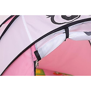 BAODIAN Kids Play Tents – Collapsible Tent for Boys Girls Gift - Large Foldable Playhouse Indoor/Outdoor Fun - Pop up Tent Toys for Age 1 and up Child Birthdays Presents (Pink Unicorn)