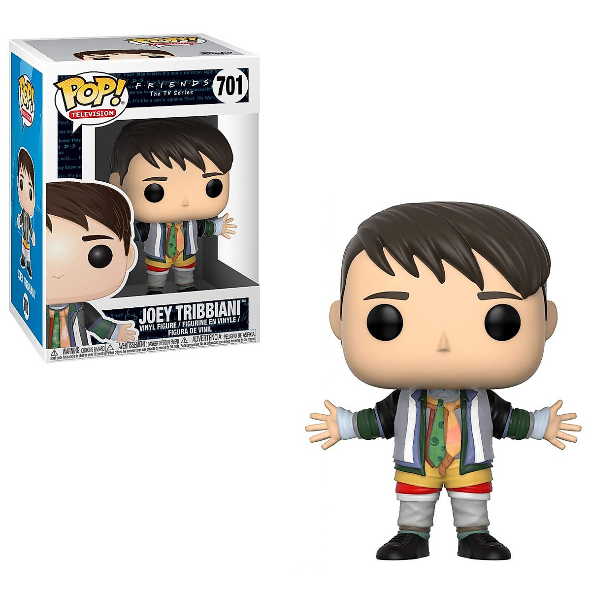 Funko POP! Vinyl: Friends: Joey Tribbiani in Chandler's Clothes - Collectible Vinyl Figure - Gift Idea - Official Merchandise - for Kids & Adults - TV Fans - Model Figure for Collectors and Display