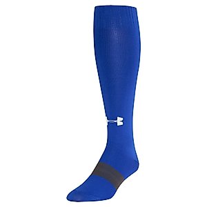 Under Armour Unisex UA Soccer Solid Over-The-Calf Socks XL Blue