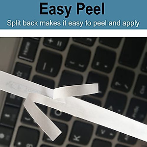 FlyLong Ptouch TZe231 Tape Label Maker Replacement for Brother P-Touch TZe-231 TZ-231 1/2 inch Tape 0.47 Black on White Laminated Compatible with P Touch PT1880 PTD600 PTP700, 4PK