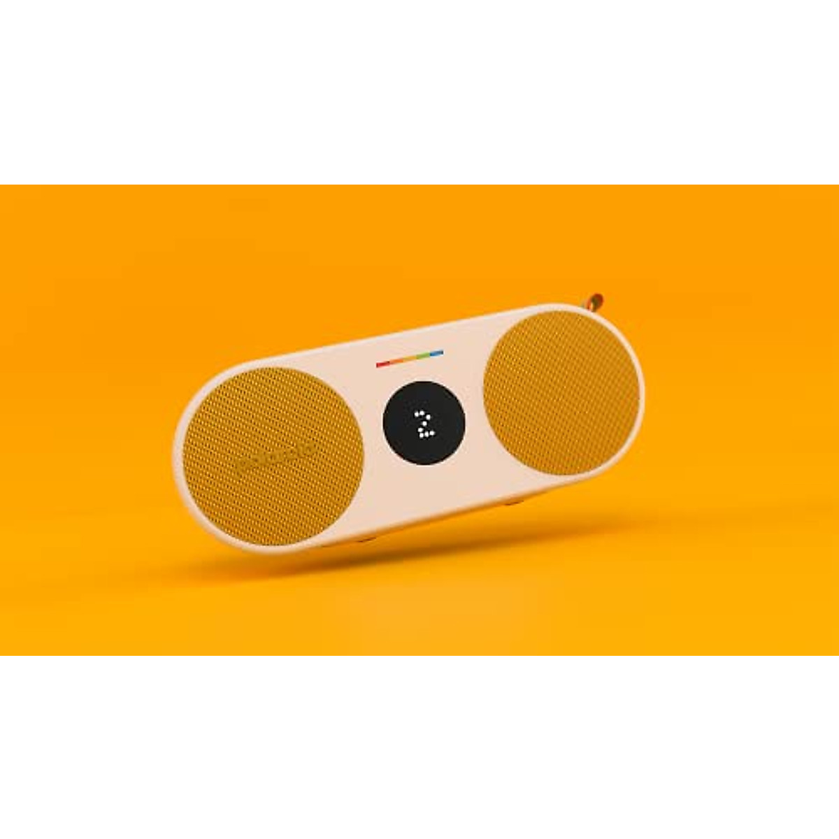 Polaroid P2 Music Player (Yellow) - Powerful Portable Wireless Bluetooth Speaker Rechargeable with Dual Stereo Pairing
