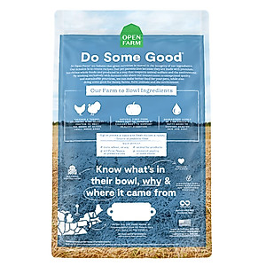 Open Farm Grain-Free Dry Dog Food for Small Breeds, High Protein with Ethically Sourced Ingredients, No Artificial Flavors or Preservatives, Chicken & Turkey Recipe, 4lb Bag (64oz Bag)