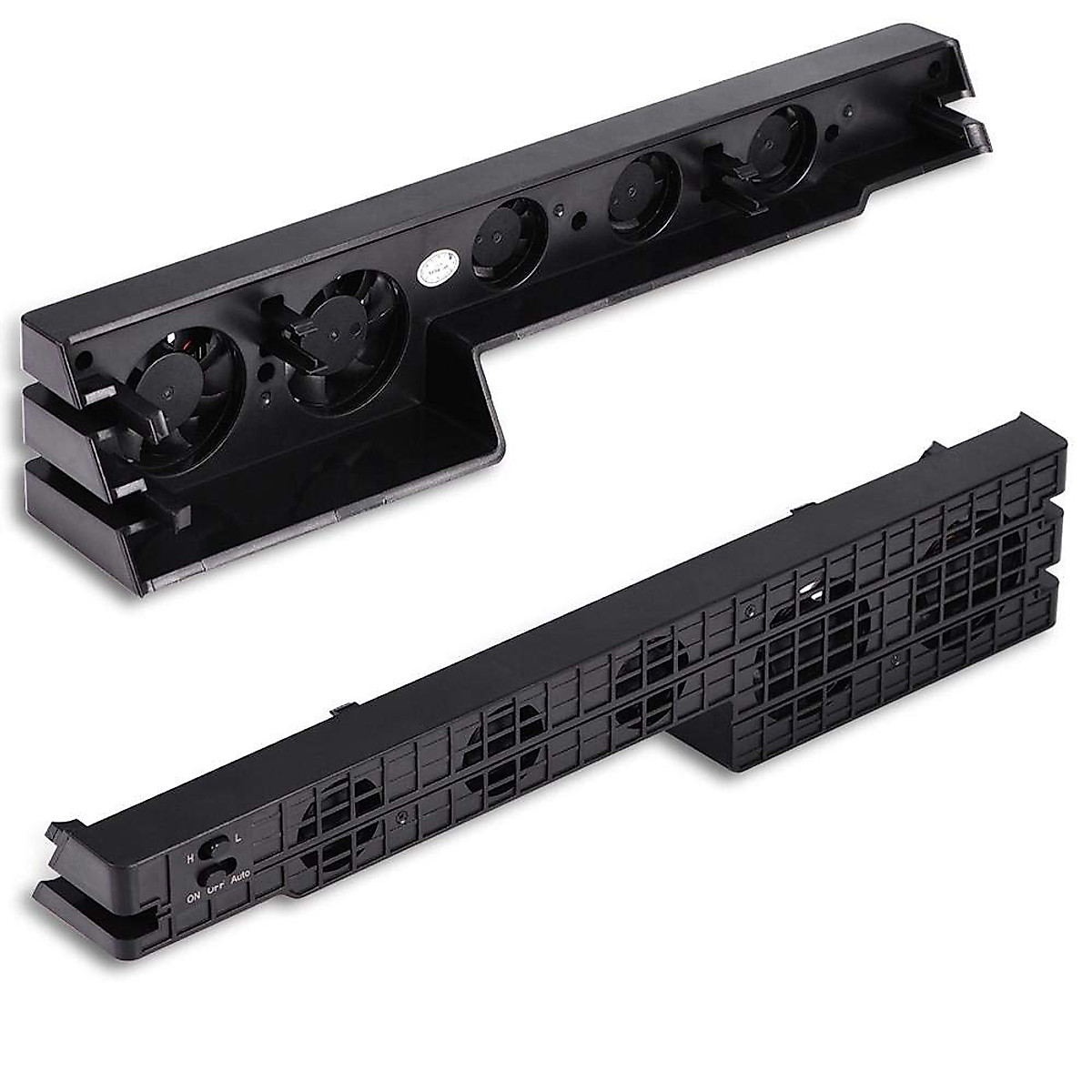 M ugast Cooling Fan for PS4 Pro, USB External Cooler 5 Fan Turbo Temperature Control Cooling Fans for Sony Gaming Console