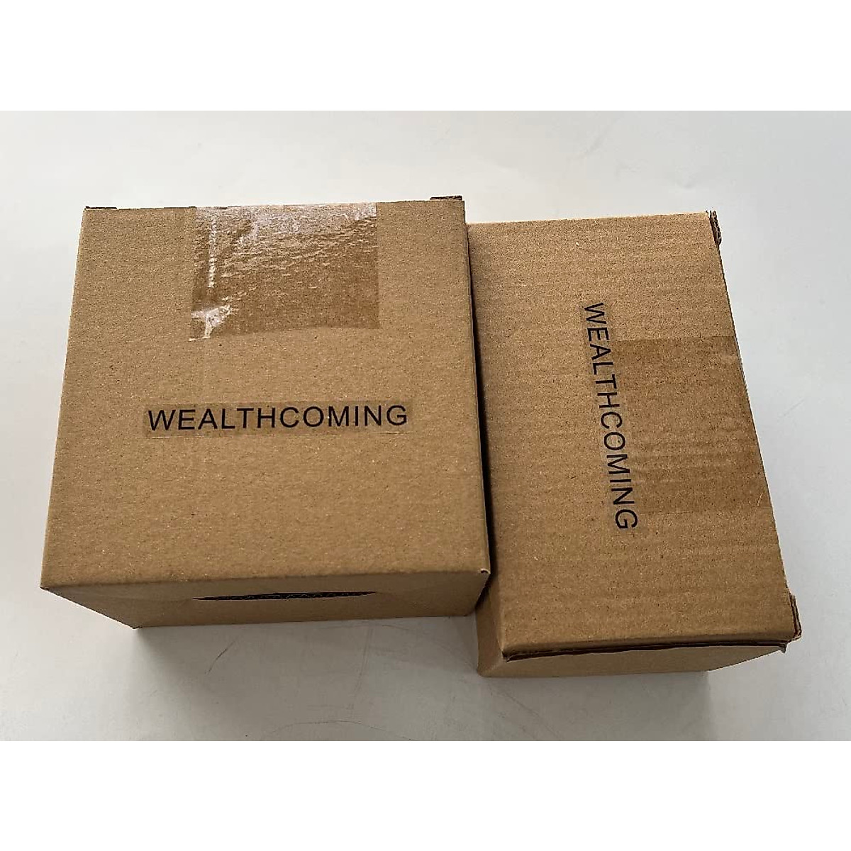 WEALTHCOMING Wall Street Bull Arts Statues,Exquisite Ceramic Fortune Bulls Figurines and Sculptures Home & Office Tabletop Decor (Unstoppable-Red)