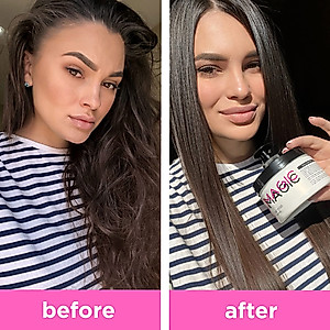 ONLY4HAIR Hair Repair Mask for Dry Damaged Hair Keratin Treatment Protein Argan Oil Deep Conditioning for Color Treated Hair Bleached Frizzy Split Ends Magic
