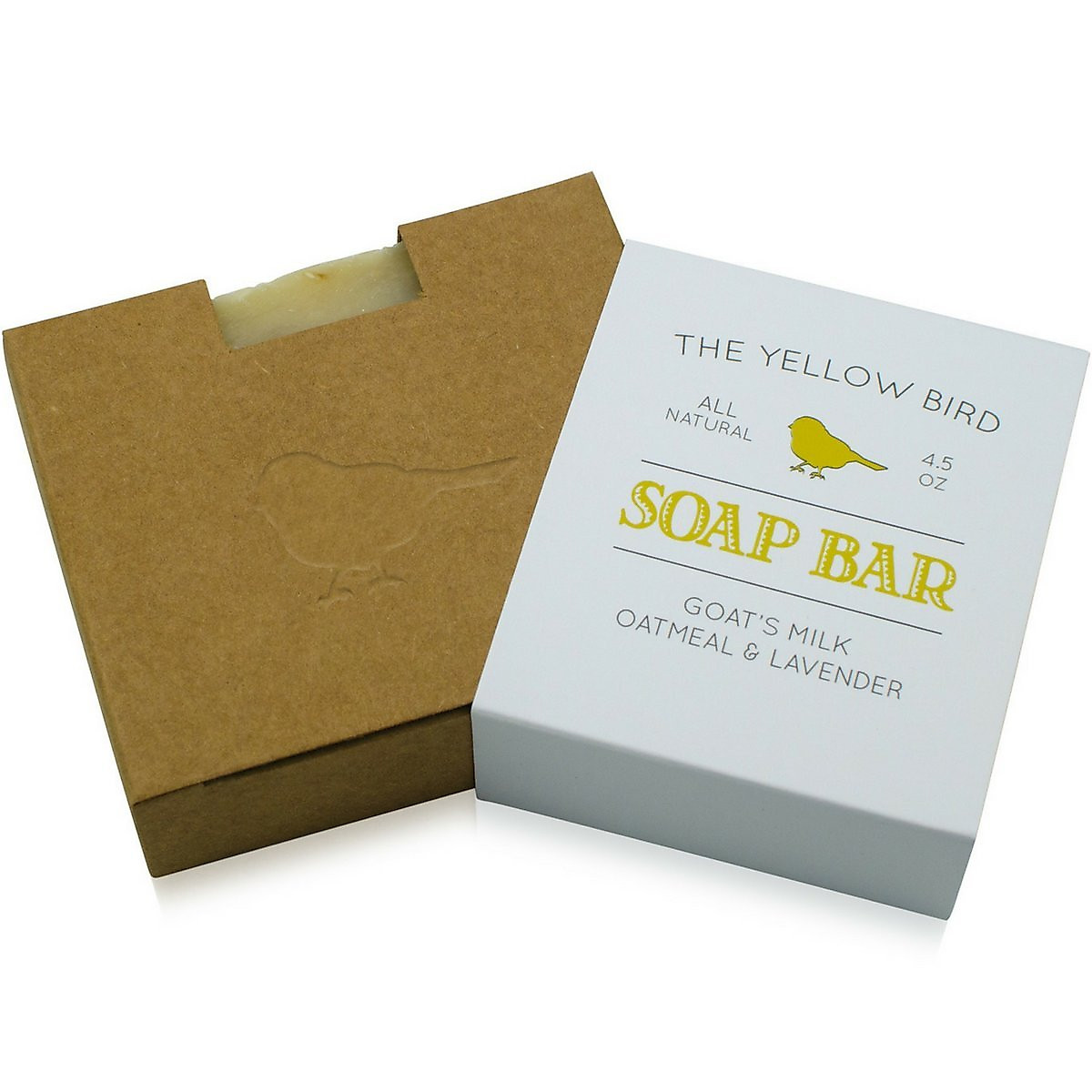 Lavender Goats Milk Soap Bar with Oats - Gentle Exfoliating Bath Soap. Moisturizing Dry Skin Face & Body Wash. Mild Natural and Organic Soap. Made in the USA