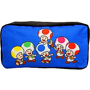 Toptoys2u Bargain Bundles Mario - 9 x 4 x 4.5 Inch Toad pencil case