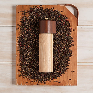 Now Designs Droplet Pepper Mill, Natural