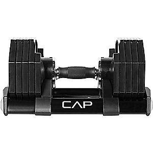 CAP Barbell Adjustabell Dumbbell 50-Pound | Single