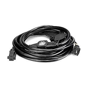 Hosa Power Distribution Cord, 6 X NEMA 5-15R to NEMA 5-15P, 14 AWG x 3 OFC, 30 ft