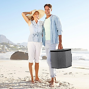 Risapor Hat Storage Box, Hat Boxes for Women/Men Storage,Foldable Travel Hat Box with Lids,Large Hat Boxes,Stuffed Animal Toy Storage,Hat Storage Organizer for Hanging on Suitcase (1)