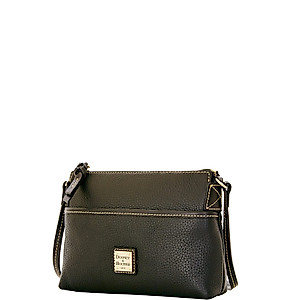 Dooney & Bourke Handbag, Pebble Grain Ginger Crossbody - Black