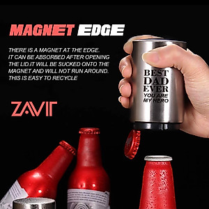 Fathers Day Unique Gifts for Dad from Daughter Son Kids,Bottle Opener,BEST DAD EVER,Pocket Folding Knife,Gifts for Men,Dad,Boyriend,Christmas Stocking Stuffers