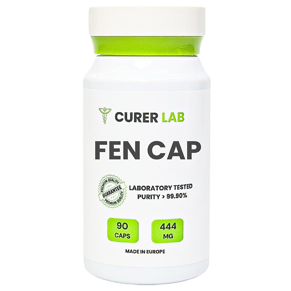 CURER LAB Fen 444 mg | 90 Capsules | Purity > 99.90%