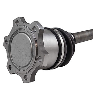 TRQ New Complete Front CV Axle Shaft Assembly Left & Right 2 Piece Pair Set for 2004-2015 Nissan Titan / 2004-2015 Armada / 2004-2010 Infiniti QX56