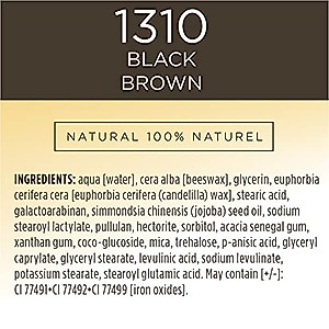 Burt’s Bees 100% Natural Nourishing Mascara, Black Brown - 0.4 Ounce