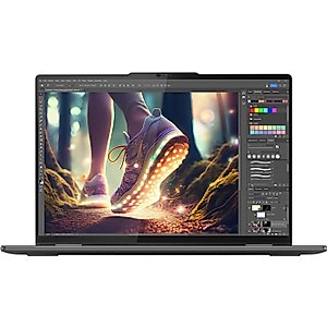 Lenovo 2024 Yoga 7 2-in-1 16” WUXGA IPS Touch Laptop 12-Core Intel Core Ultra 7 155U 16GB LPDDR5 1TB SSD Thunderbolt 4 USB-C w/DP WiFi AX BT Webcam HDMI2.1 Backlit KB Fingerprint Windows 11 Pro