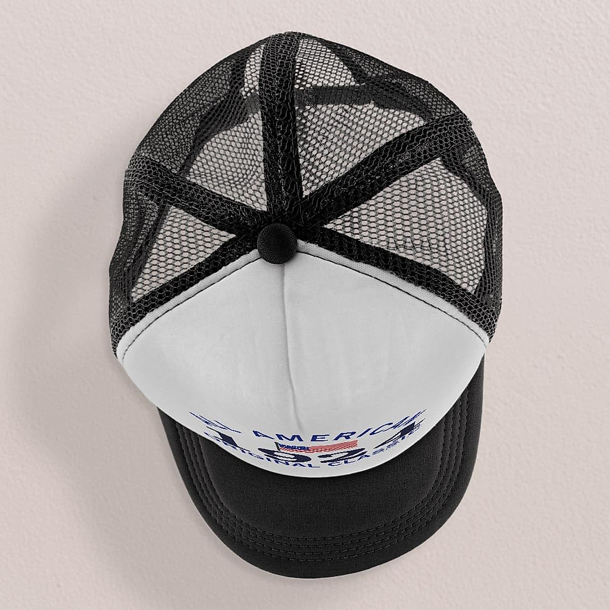 100th Birthday Gifts All American 1924 Original Classic Hat Turning 100 Birthday Party Trucker Hat Black