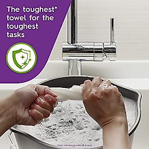 Viva Signature Cloth Paper Towels, Task Size - 24 Super Rolls (4 Packs of 6), 81 Sheets per Roll