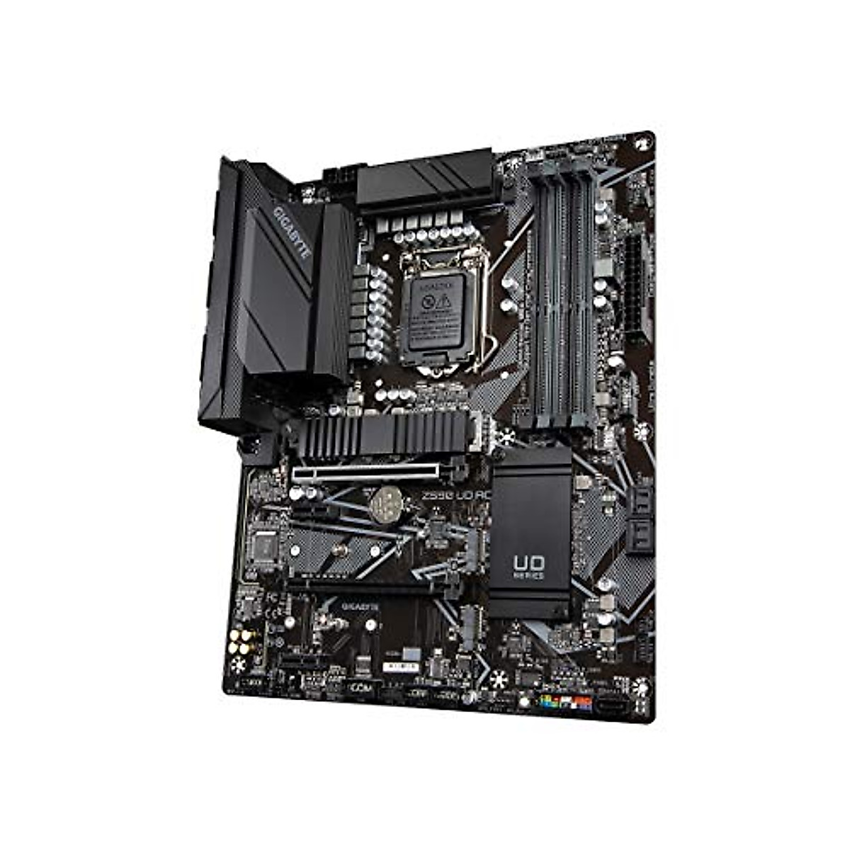 GIGABYTE Z590 UD AC (LGA 1200/ Intel Z590/ ATX/Triple M.2/ PCIe 4.0/ USB 3.2 Gen 2/ Intel Wireless-AC/ 2.5GbE LAN/Motherboard)