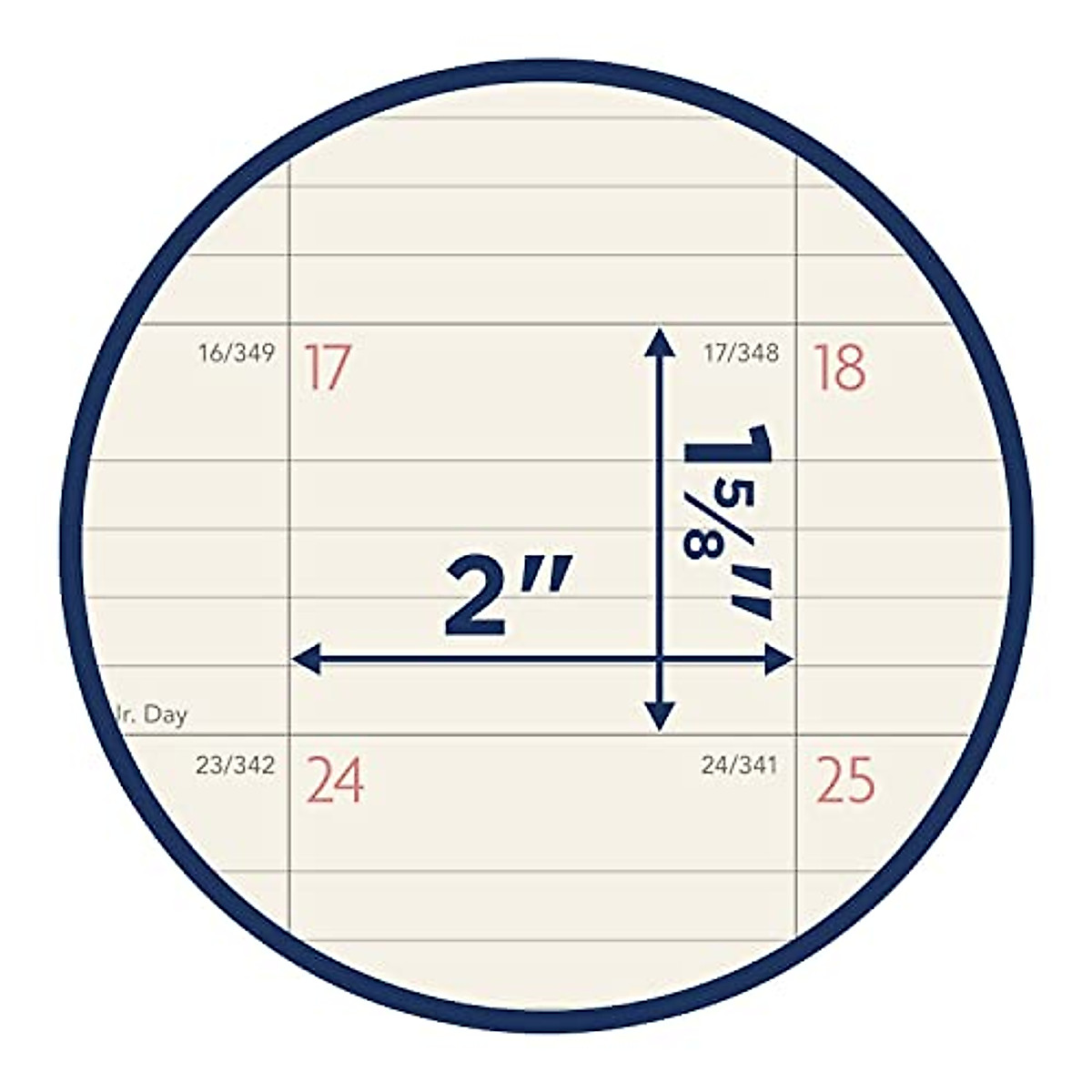 AT-A-GLANCE 2023 Wall Calendar, 15" x 12", Medium, Monthly, Badge Floral (1641F-707)