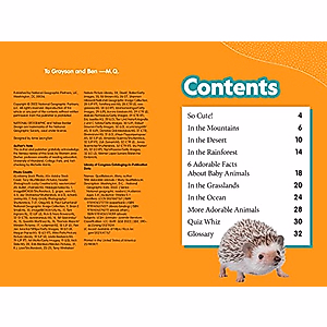 Adorable Animals (National Geographic Kids Readers, Level 2)