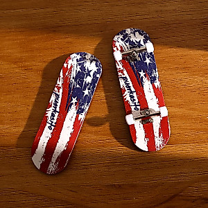 Puerkasito Fingerboard Finger Skateboard Wooden Fingerboard Pro Fingerboard Handboard Skateboard Finger Boards Set 30mm X100mm