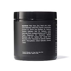 Truman's Gentlemen's Groomers - Men's Shave Cream - Ultimate Smooth Close Shave - Eliminates Razor Burn, Clogged Pores, Breakouts - Coconut and Eucalyptus Oils 6oz