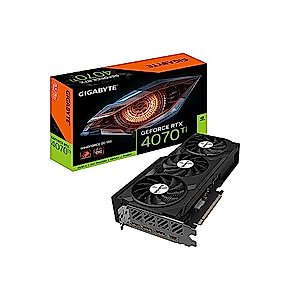 GIGABYTE GeForce RTX 4070 Ti WINDFORCE OC 12G Graphics Card, 3X WINDFORCE Fans, 12GB 192-bit GDDR6X, GV-N407TWF3OC-12GD Video Card