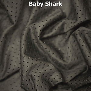 Beachfront Baby Wrap - Versatile Water & Warm Weather Baby Carrier | Made in USA with Safety Tested Fabric, CPSIA & ASTM Compliant | Lightweight, Quick Dry (Baby Shark, One Size)