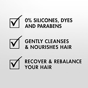 Nexxus Clean & Pure Conditioner, 2 Pack (6 fl Oz Total), 89 mL each, Protein Fusion with Elastin Protein and Matine Minerals, Revitalizing, Travel Size, Silicone-free, contains protein