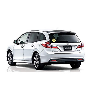 Baby on Board Sticker Sign (3 Packs), See Through When Reversing, Baby Car Sticker, Baby Car Decal, Announcement Board, US Department of Transportation Recommend Color Shape, Kid Safety, 5"x5"