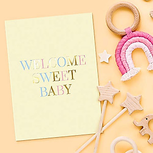 Sweetzer & Orange Unisex Baby Shower Card Girl and Boy Pack. Set of 24 Boxed Greeting Cards and Envelopes. Baby Shower Cards for Girl and Baby Shower Cards for Boy. 4x5.5” New Baby Card Note Cards