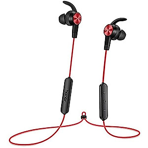 Honor xSports Wireless Bluetooth Headphones Sports Earbuds AM61R IPX5 Waterproof Wireless Music Mic Control Handsfree Noise Cancelling for Running, Gym- International Version (Red)