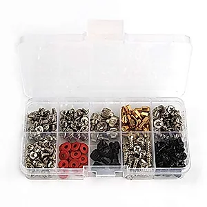 228pcs for Computer PC Screw Assortment Kit Set for Motherboard Mounting Hardware Screws Repair Tool Hard Disk for Computer with Box SCRW-194285