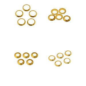 SM SunniMix 20x Decorative Aluminum Winding Fishing Rod Building Repair Component Accessory