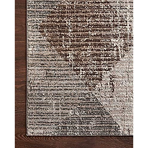 Loloi II Austen Collection AUS-04 Stone/BARK, Contemporary 6'-7" x 9'-2" Area Rug