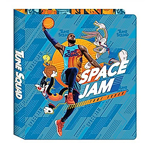 Warner Brothers Space Jam Stationary Bundle, 3-Ring, 1" Binder, Notebook, Folder