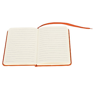 VINGVO Notebook, Eye Protection Hardcover Notepad Environmentally Friendly Ink Paper for Diary for Gratitude Diary for Writing for Office Notes(Orange)