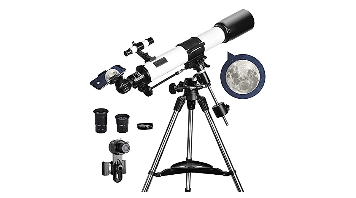 Explore the Cosmos with SOLOMARK 80EQ Refractor Telescope