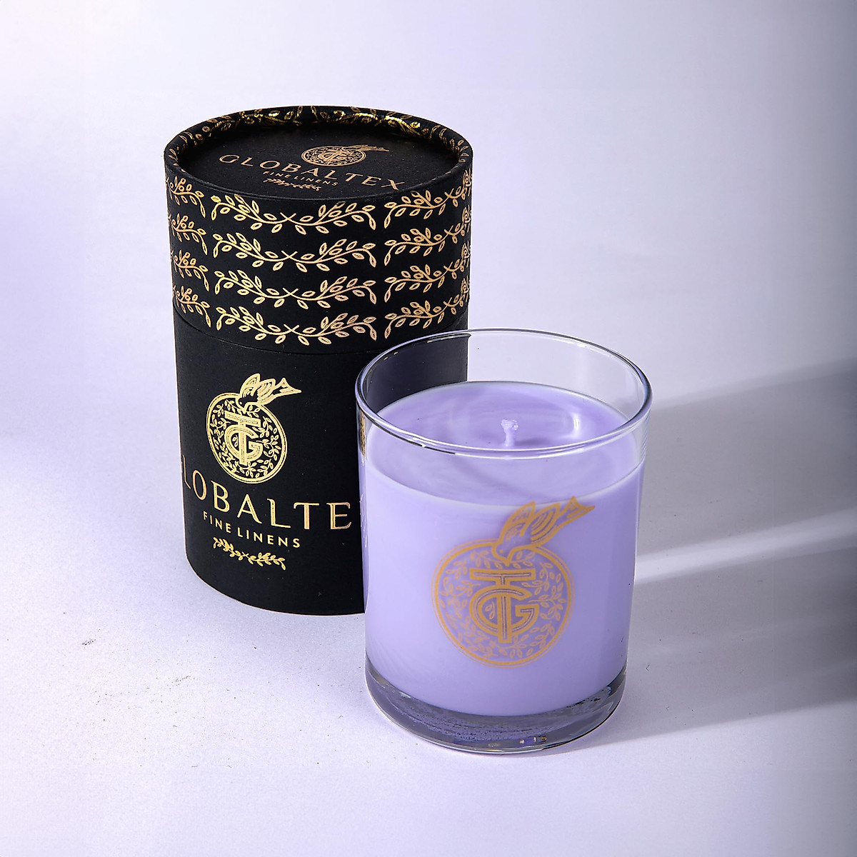 Organic Wild Lavender Candles | Scented Candles for Home | 6 oz 43 Hour Burn, Lavender Candle in Glass Jar