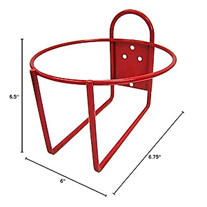 TCD Parts - Wall Rack for 1 Gallon Bottle (Red)