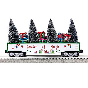 Lionel Disney Christmas LionChief 0-8-0 Set with Bluetooth Capability, Electric O Gauge Model Train Set with Remote 0.5 Liters