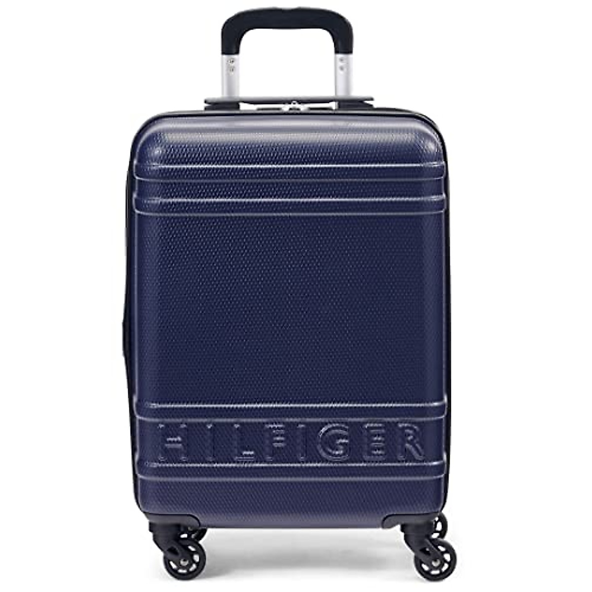 Tommy Hilfiger Lexington Upight Hard Suitcase, Navy, 21"