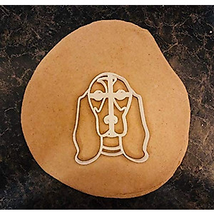 Basset Hound Cookie Cutter and Dog Treat Cutter - Face - 3 inch
