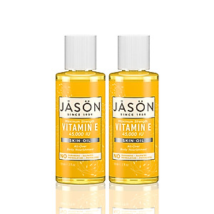 JASON Vitamin E 45,000 IU Skin Oil, Maximum Strength, 2 Ounce Bottle