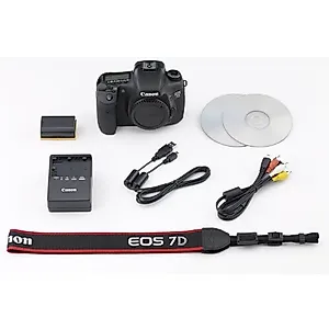 Canon EOS 7D 18 MP CMOS Digital SLR Camera Body Only - International Version