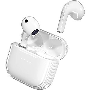 Wireless Headphones, Wireless Earbuds Bluetooth 5.2 Headphones 3D HiFi Stereo Headphones Noise Cancellation in-Ear Built-in Mic with Charging Case, Earphones for iPhone/Samsung/airpod case/Android/iOS